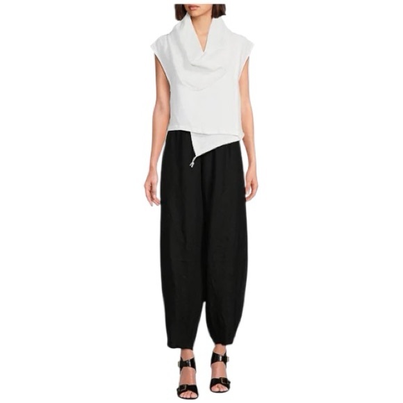 bryn Walker | Pants & Jumpsuits | Bryn Walker Black Linen Wide Leg ...